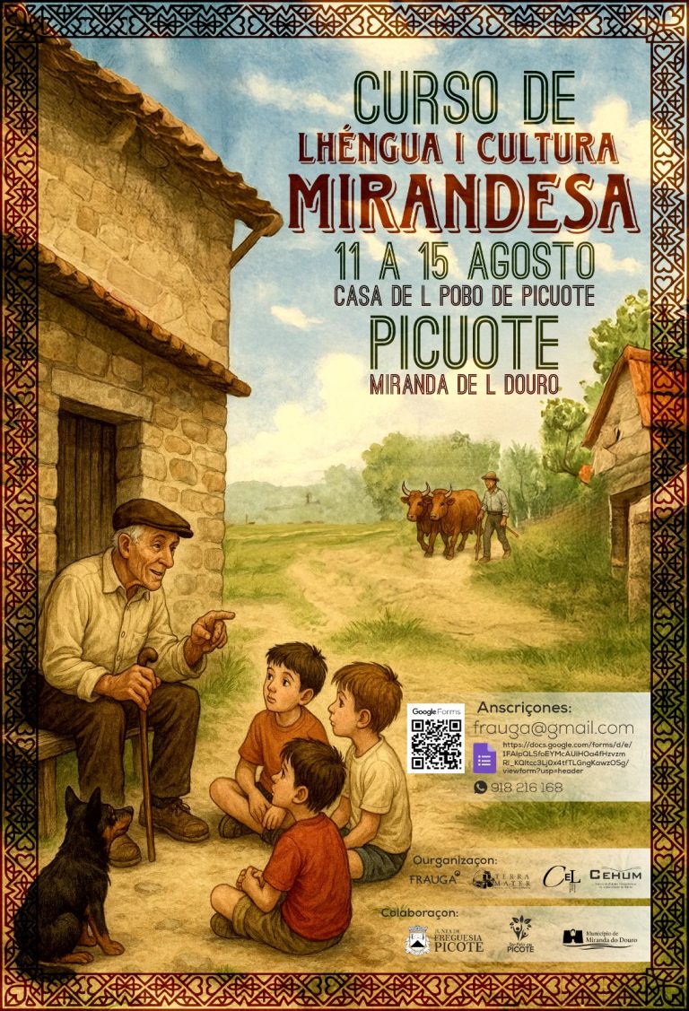 Picote: Frauga promove curso intensivo de língua mirandesa – Terra de ...